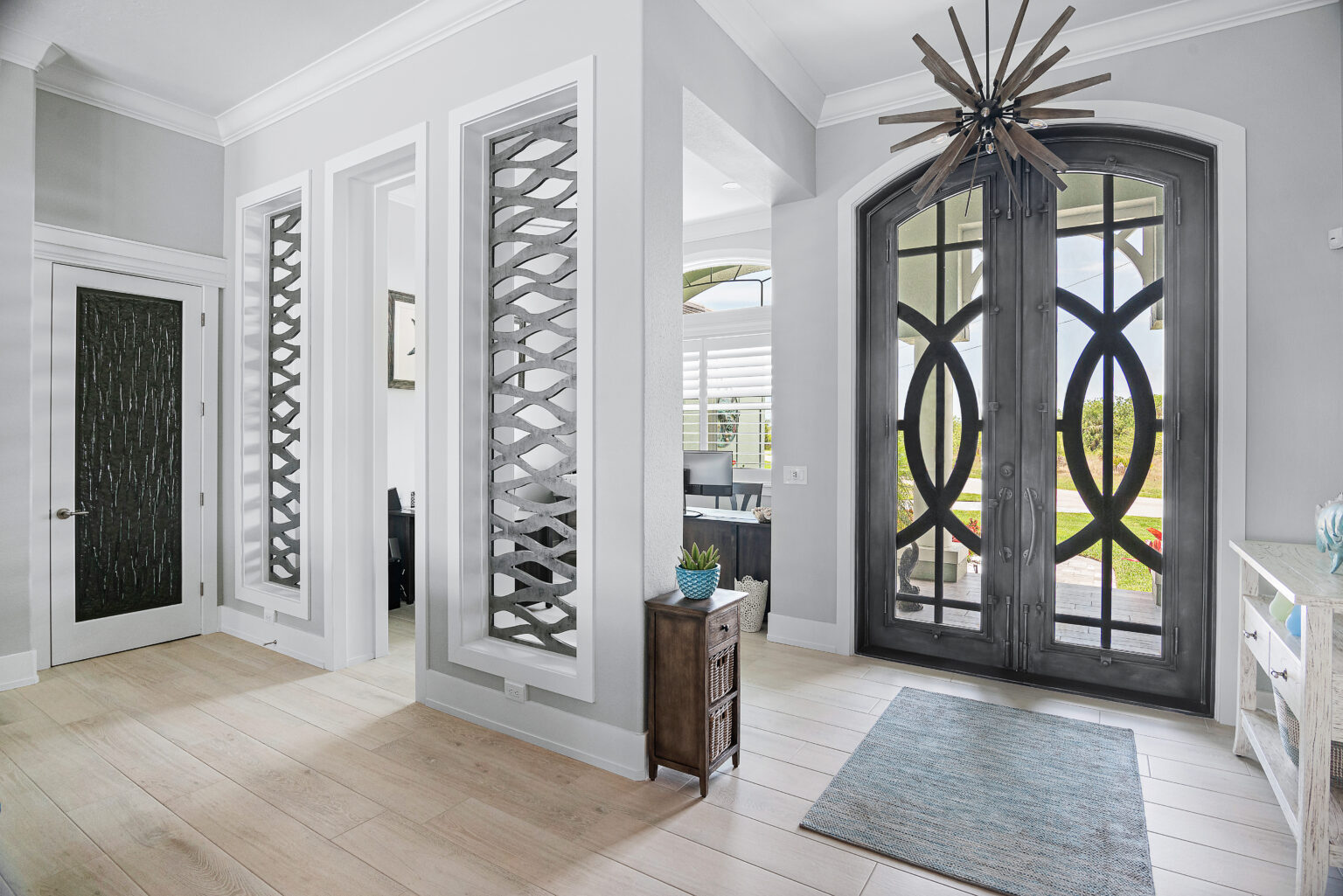 Contemporary Interior Doors Sarasota | Florida - Handcrafted Iron Doors