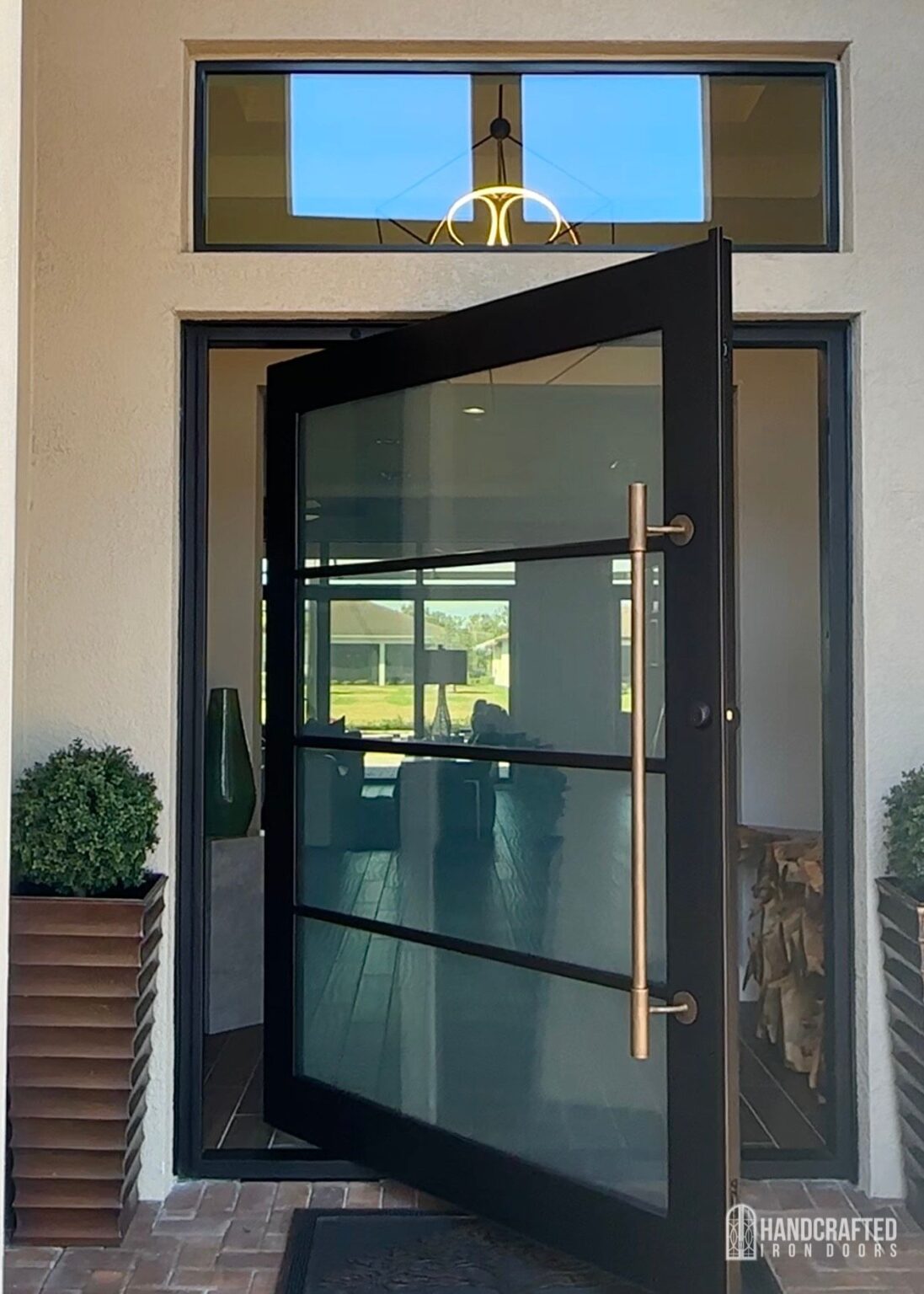 Pivot Door Designs & Gallery | Handcrafted Iron Doors