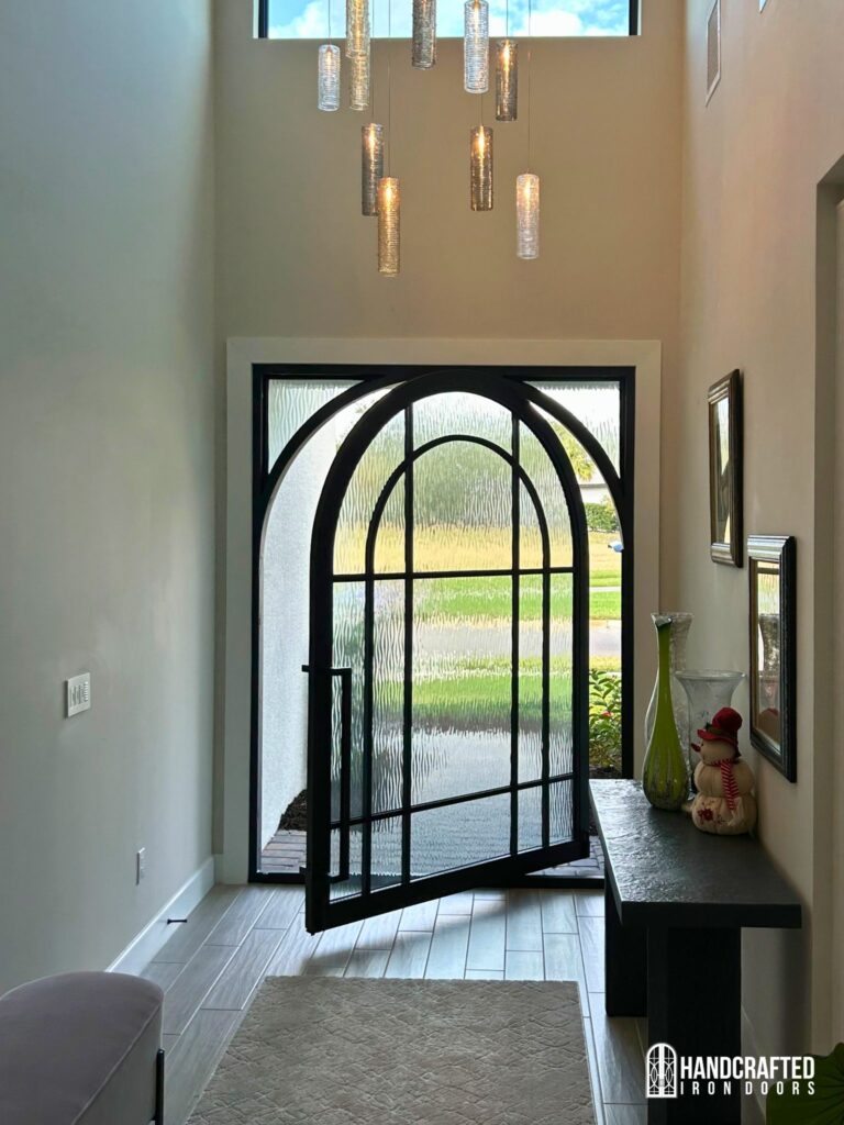 Pivot Door Designs & Gallery | Handcrafted Iron Doors